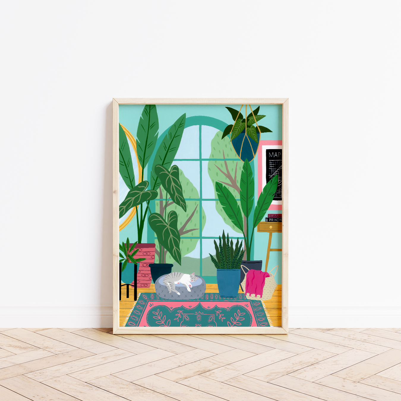 Cat Nap Fine Art Print – Em And Co Art